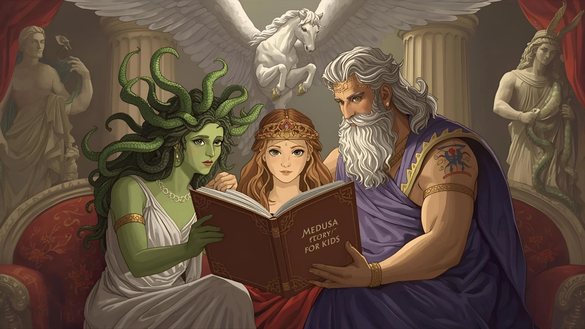 Best Medusa Story for Kids in English [2025 Edition]