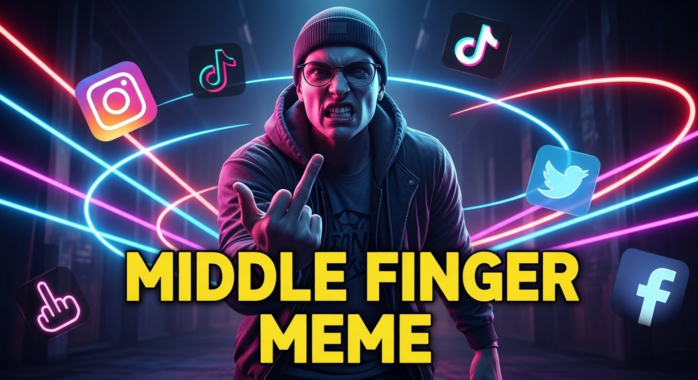 Middle Finger Meme: Funniest Reactions and Viral Posts